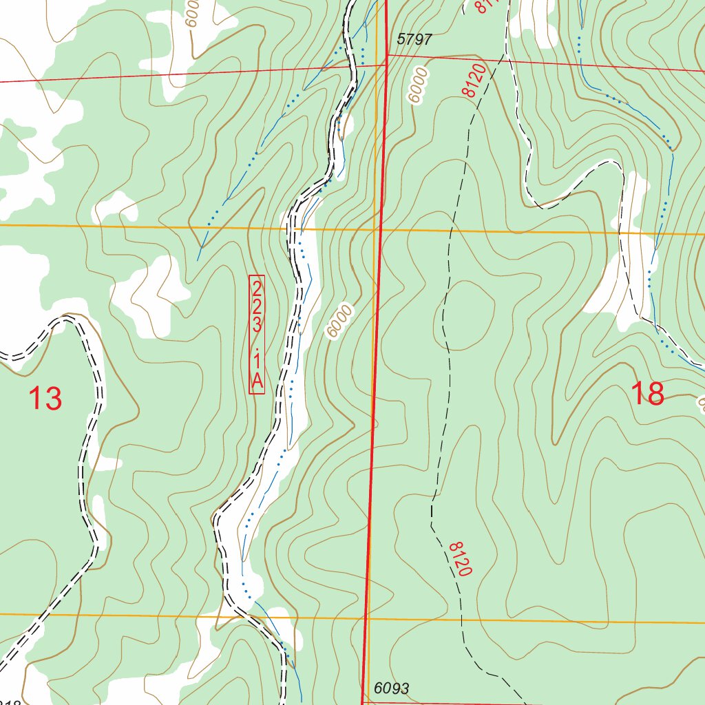 Savoy, SD FSTopo Legacy Map by US Forest Service - Topo | Avenza Maps
