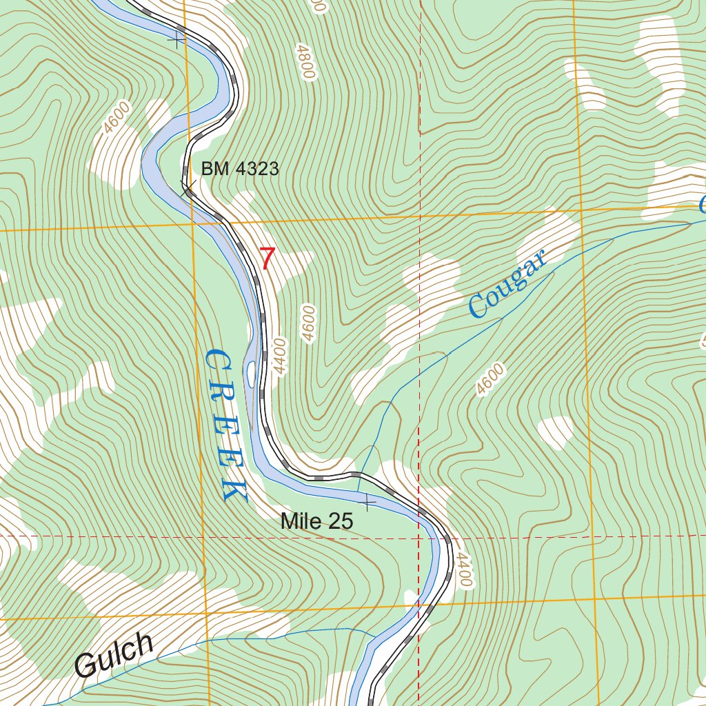 Sawmill Saddle, MT FSTopo Legacy Map by US Forest Service - Topo ...