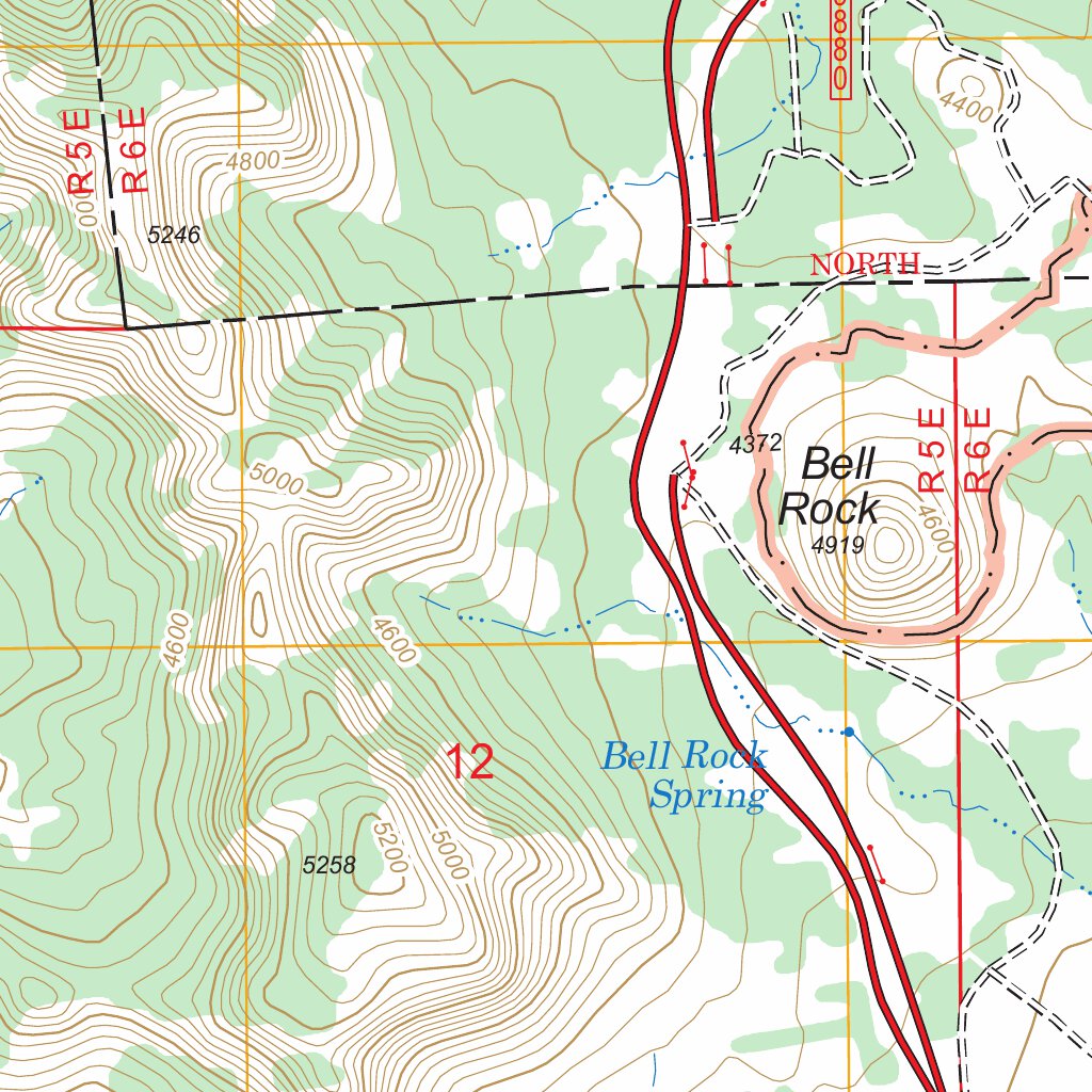 Sedona, AZ FSTopo Legacy Map by US Forest Service - Topo | Avenza Maps