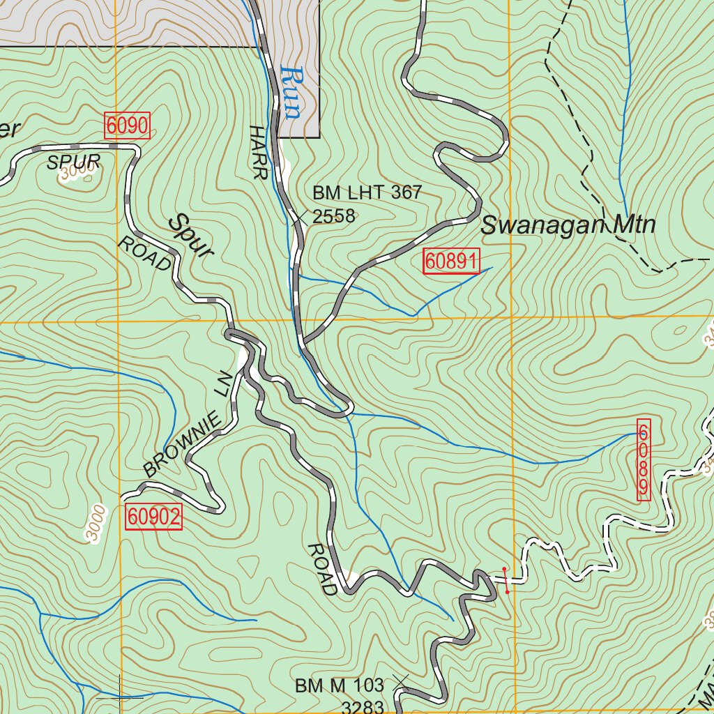Shady Valley, TN - VA FSTopo Legacy Map by US Forest Service - Topo ...