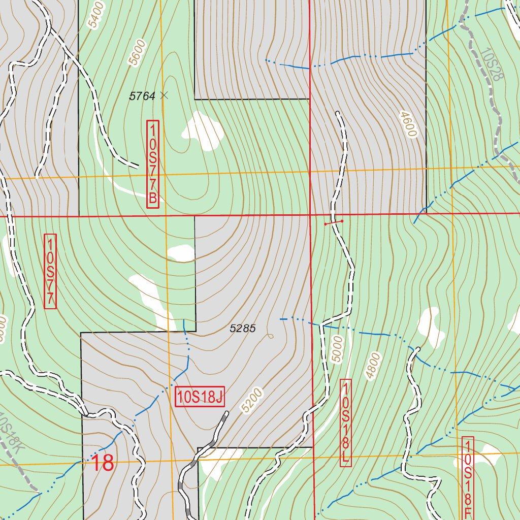 Shaver Lake, CA FSTopo Legacy Map by US Forest Service - Topo | Avenza Maps