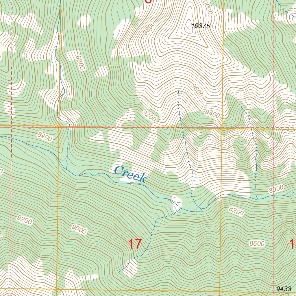 Sheep Mesa, WY FSTopo Legacy Map by US Forest Service - Topo | Avenza Maps