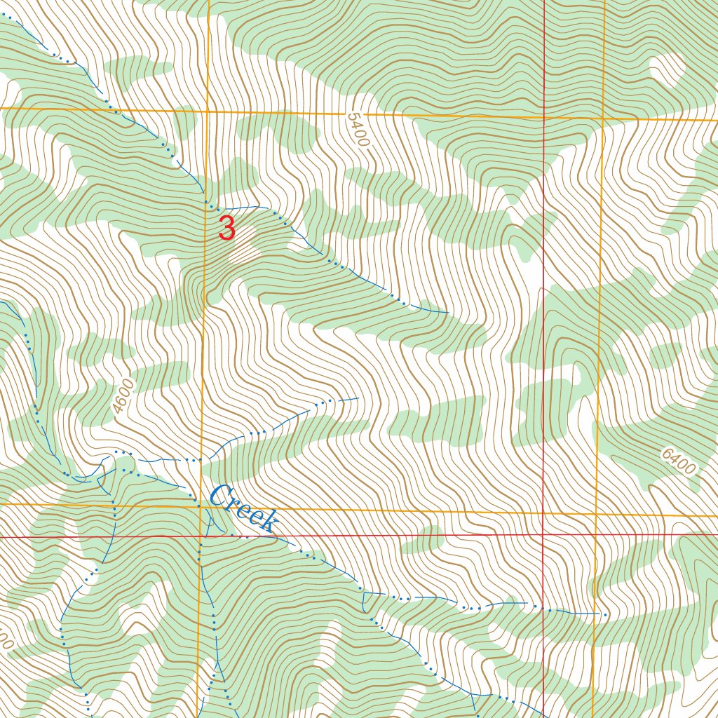 Sheep Creek, ID FSTopo Legacy Map by US Forest Service - Topo | Avenza Maps