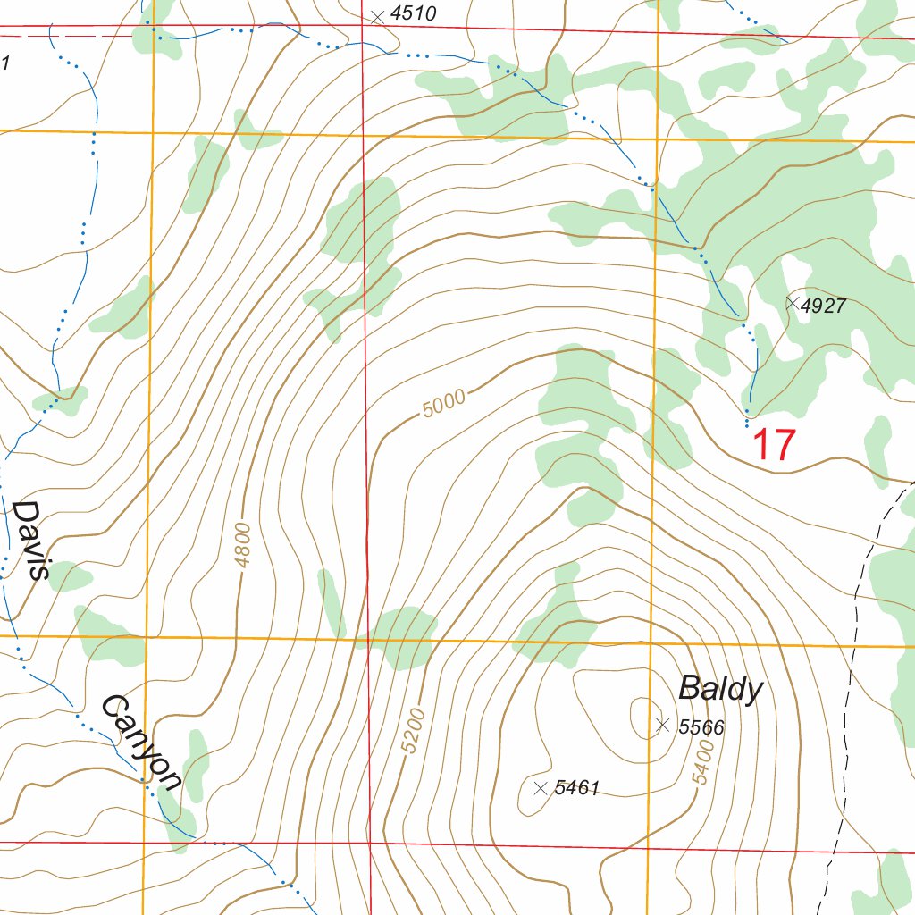 Sheep Mountain, CA FSTopo Legacy Map by US Forest Service - Topo ...