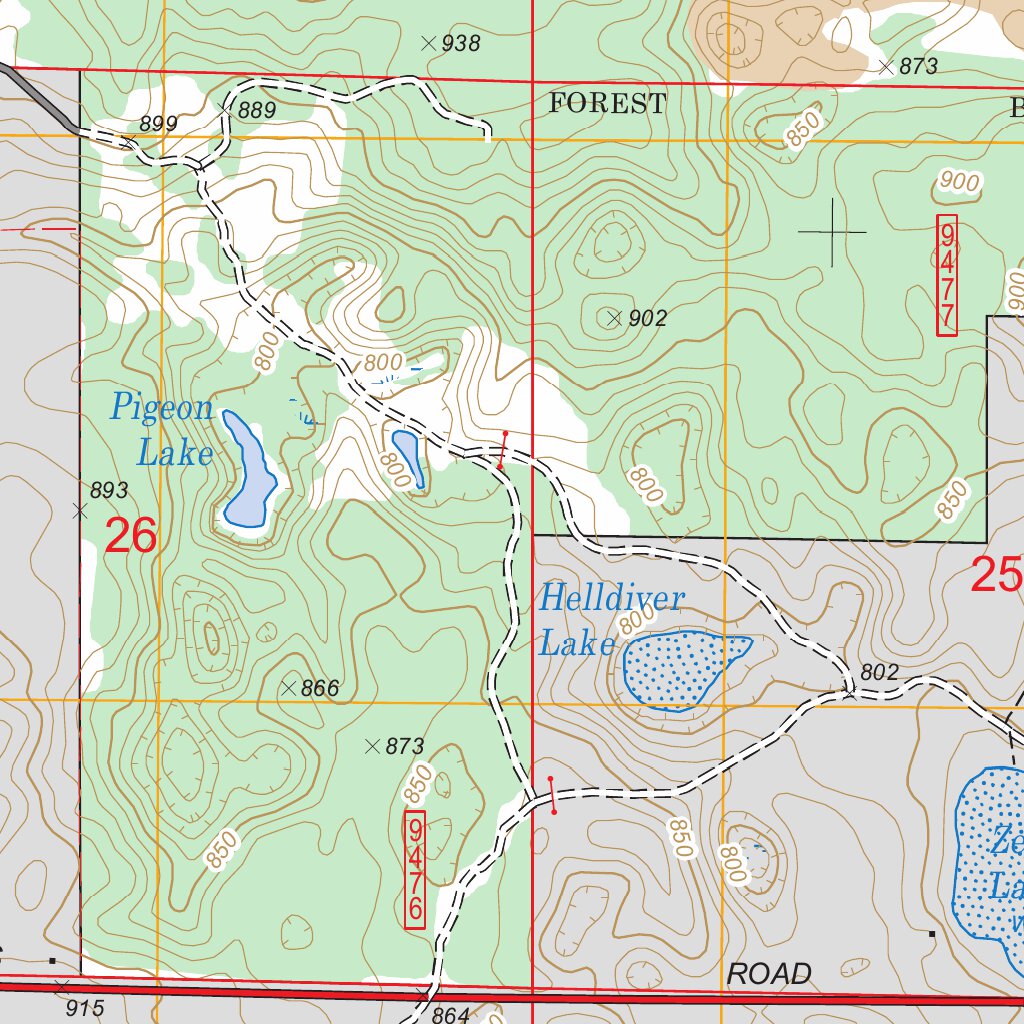 Shelby, MI FSTopo Legacy Map by US Forest Service - Topo | Avenza Maps