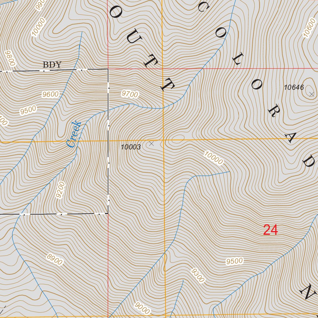 Shipman Mountain, CO FSTopo Legacy Map by US Forest Service - Topo ...