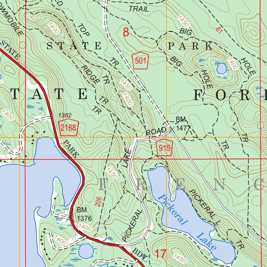 Side Lake, MN FSTopo Legacy Map by US Forest Service - Topo | Avenza Maps