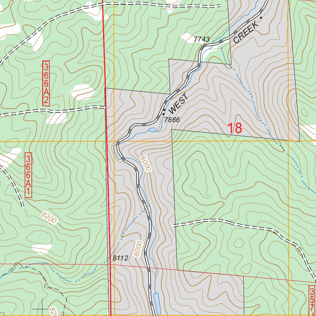 Signal Butte, CO FSTopo Legacy Map by US Forest Service - Topo | Avenza ...