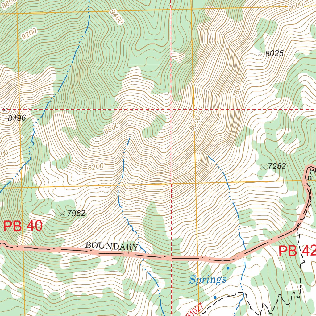 Signal Peak, UT FSTopo Legacy Map by US Forest Service - Topo | Avenza Maps