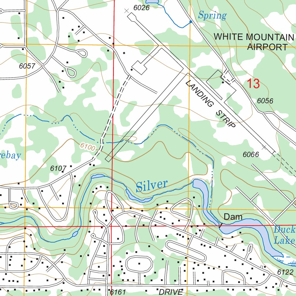 Silver Springs, AZ FSTopo Legacy Map by US Forest Service - Topo ...