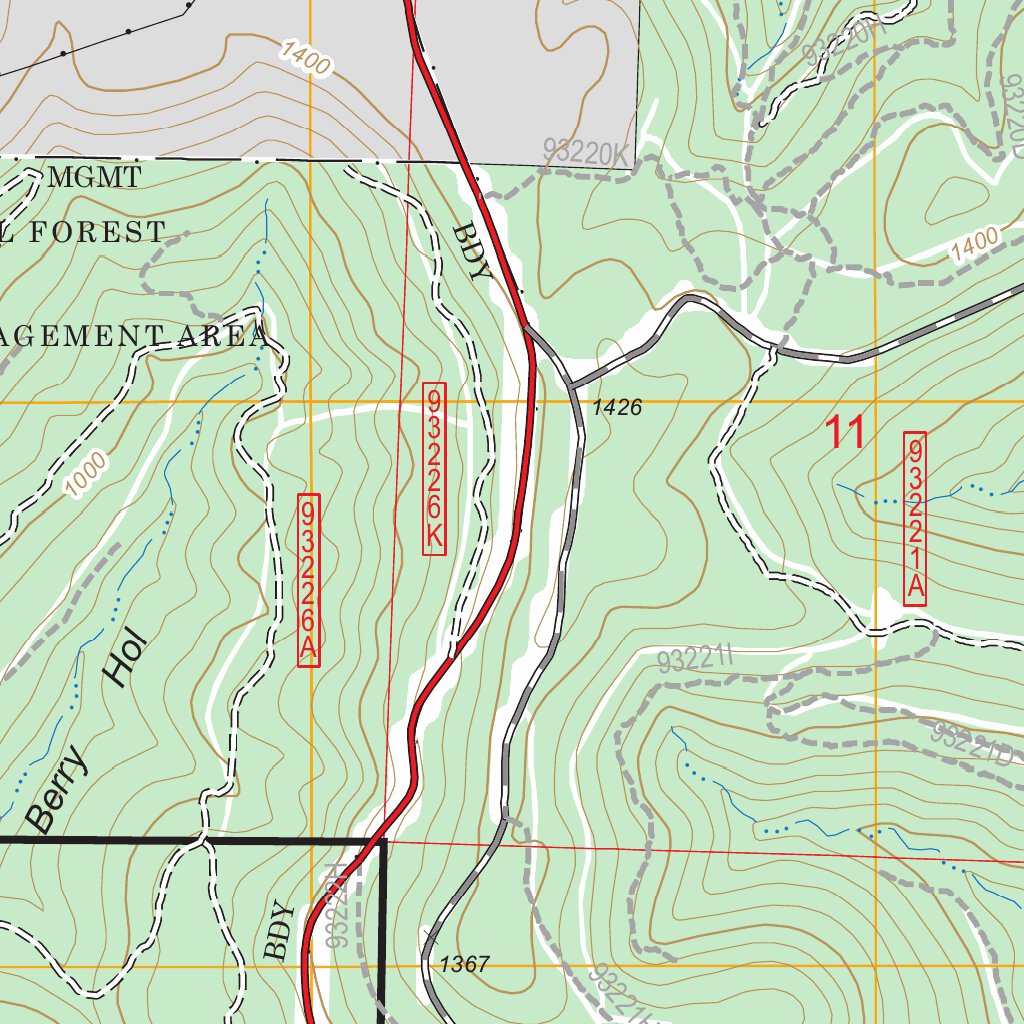 Simpson, AR FSTopo Legacy Map by US Forest Service - Topo | Avenza Maps