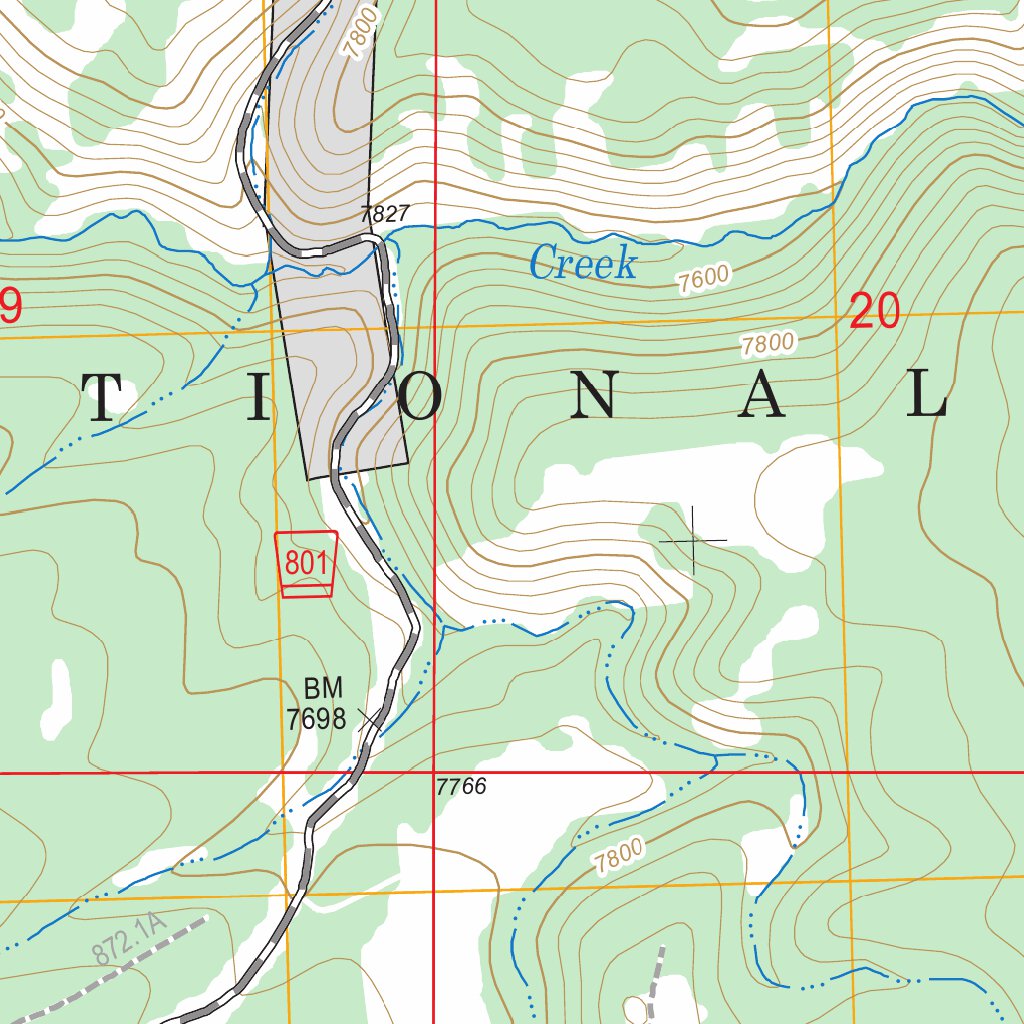 Singer Peak, WY FSTopo Legacy Map by US Forest Service - Topo | Avenza Maps