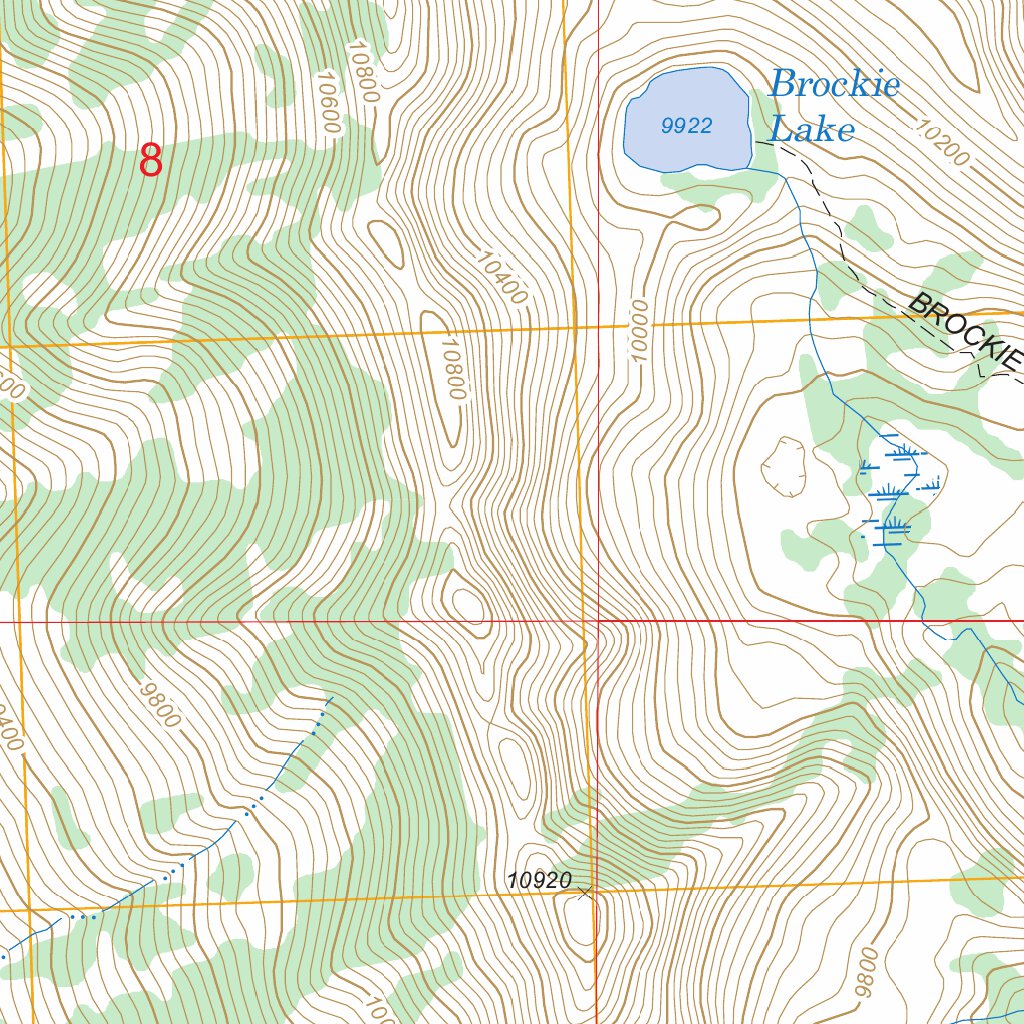Smiley Mountain, ID FSTopo Legacy Map by US Forest Service - Topo ...