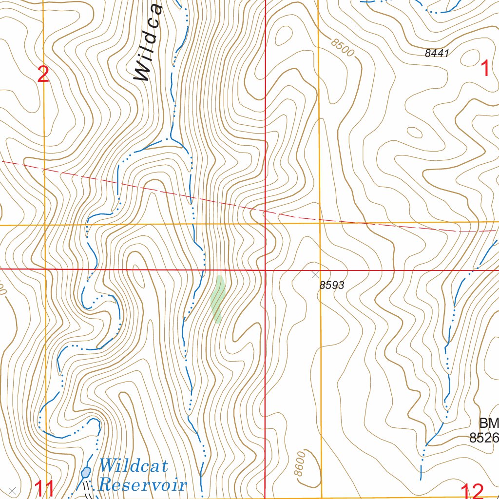 Smooth Knoll, UT FSTopo Legacy Map by US Forest Service - Topo | Avenza ...