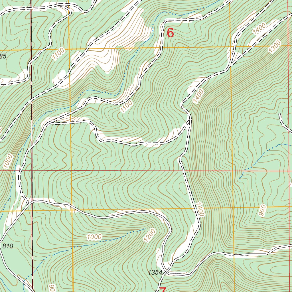Smithville, OK FSTopo Legacy Map by US Forest Service - Topo | Avenza Maps