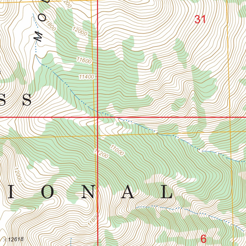 Snowdon Peak, CO FSTopo Legacy Map by US Forest Service - Topo | Avenza ...