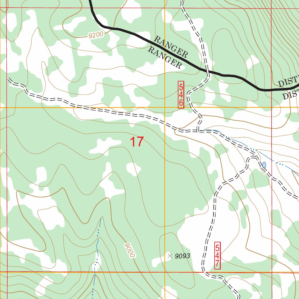 Soapstone Basin, UT FSTopo Legacy Map by US Forest Service - Topo ...