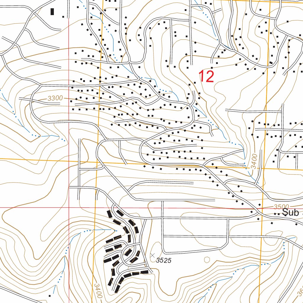 Southwest Missoula, MT FSTopo Legacy Map by US Forest Service - Topo ...