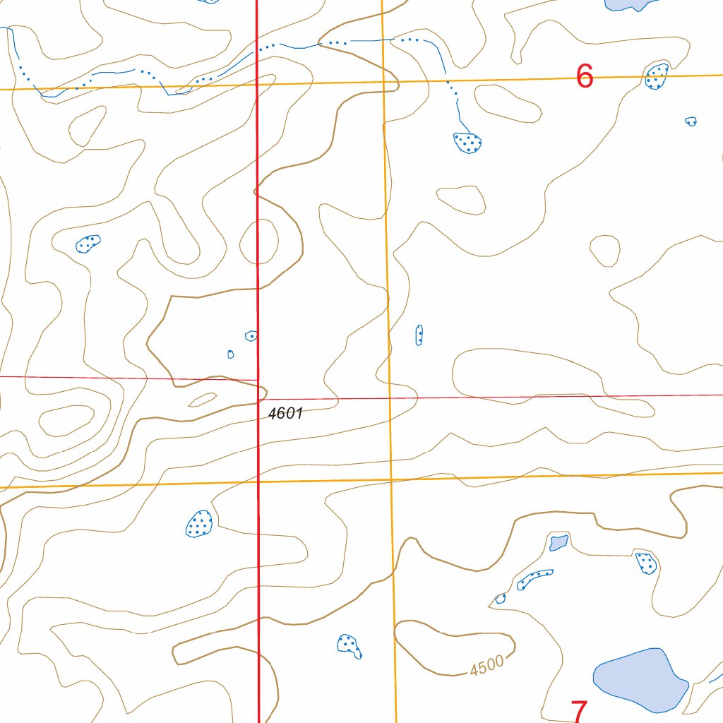 Split Rock Lake, MT FSTopo Legacy Map by US Forest Service - Topo ...