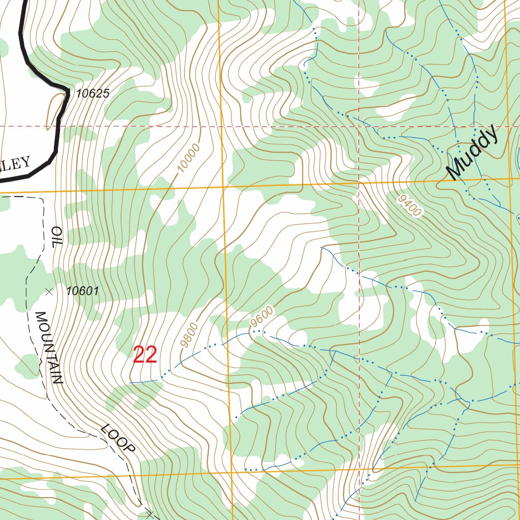 Spruce Mountain, CO FSTopo Legacy Map by US Forest Service - Topo ...