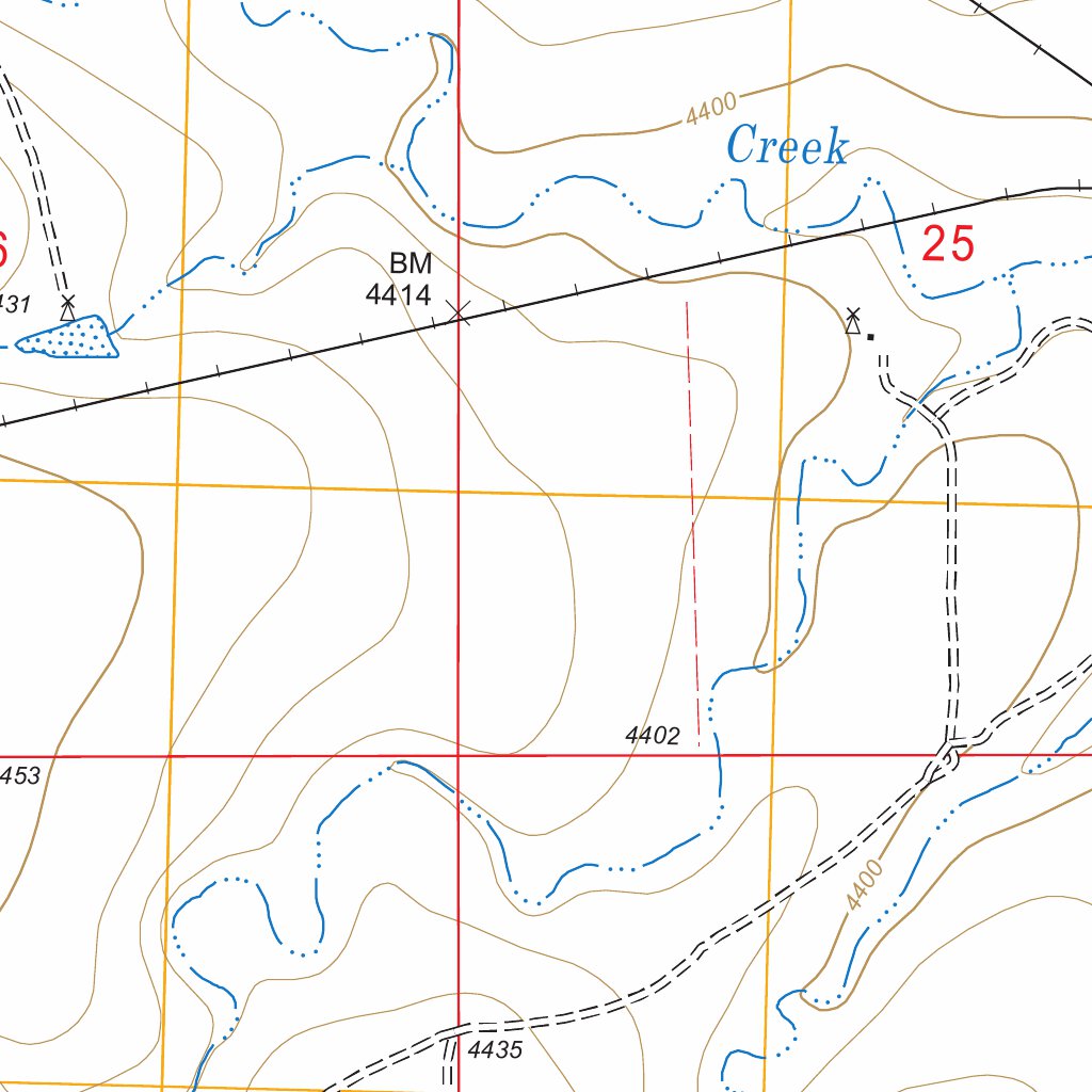 Springfield West, CO FSTopo Legacy Map by US Forest Service - Topo ...