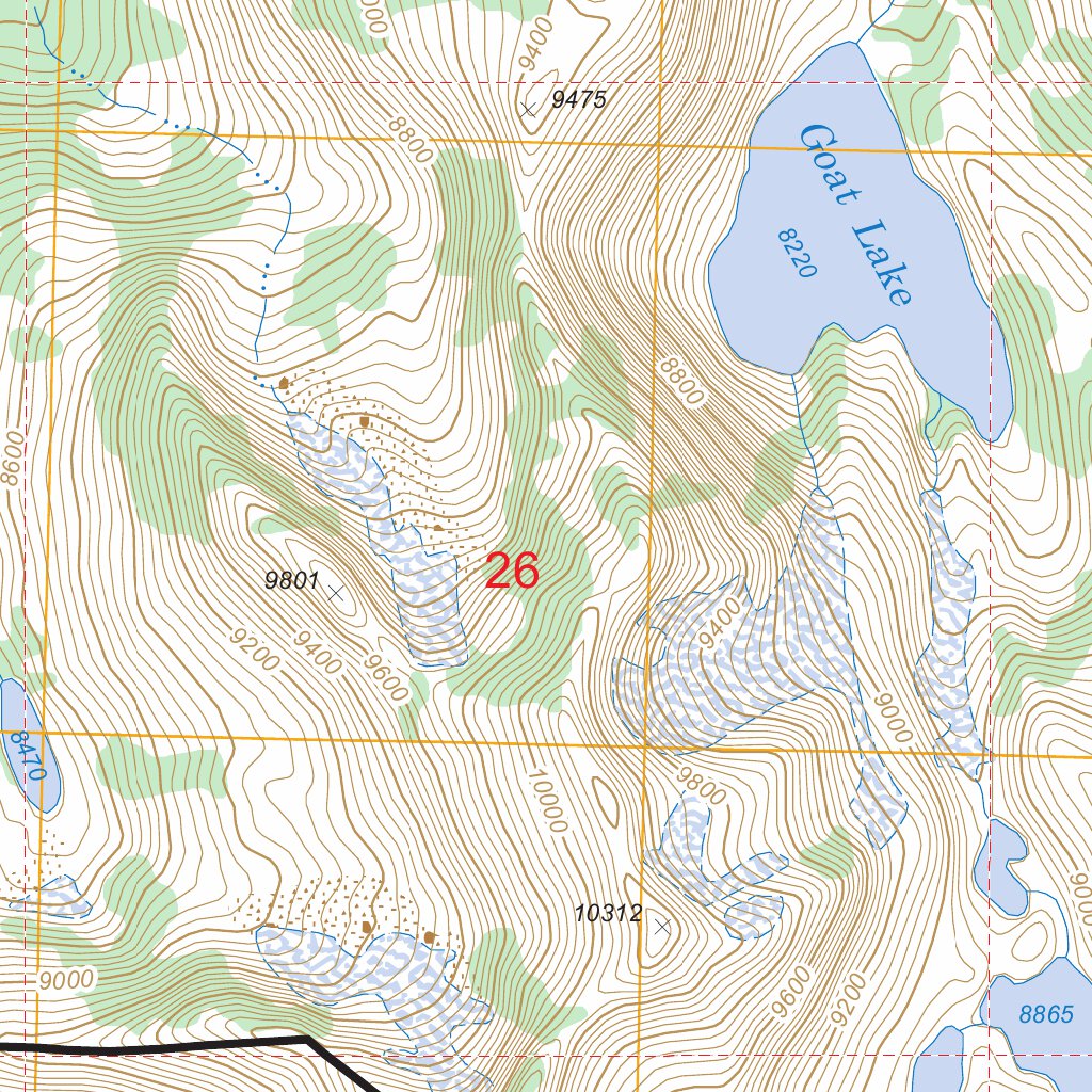 Stanley Lake, ID FSTopo Legacy Map by US Forest Service - Topo | Avenza ...