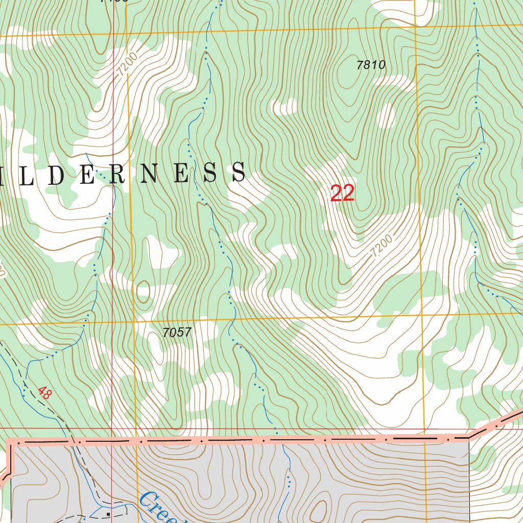 Steel Hill, NM FSTopo Legacy Map by US Forest Service - Topo | Avenza Maps