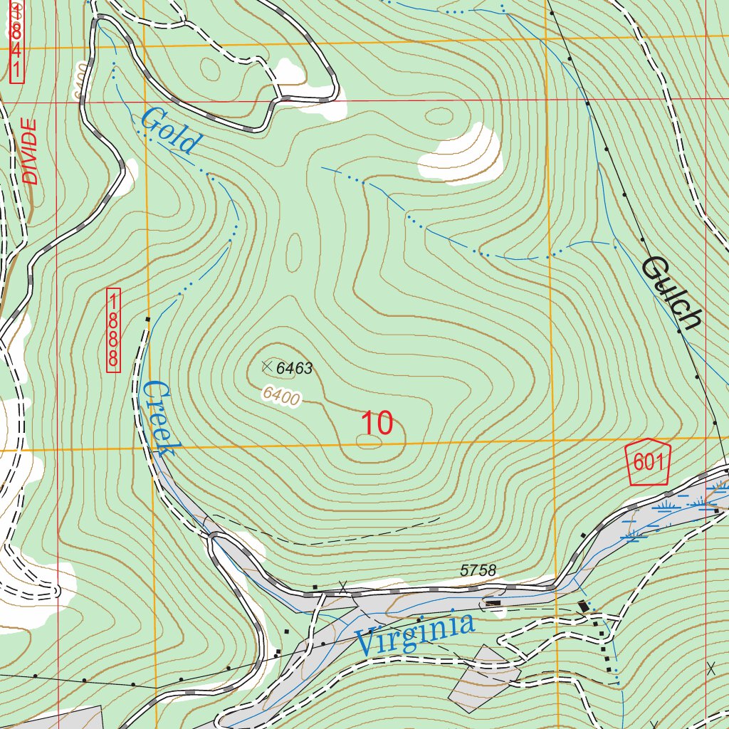 Stemple Pass, MT FSTopo Legacy Map by US Forest Service - Topo | Avenza ...