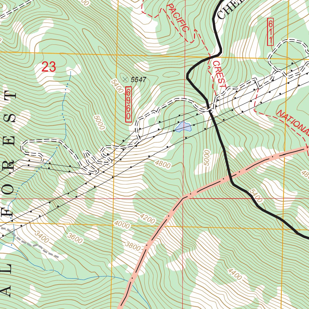 Stevens Pass, WA FSTopo Legacy Map by US Forest Service - Topo | Avenza ...