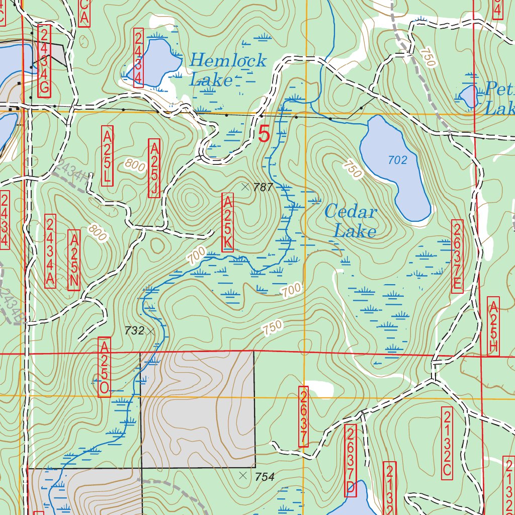 Steuben, MI FSTopo Legacy Map by US Forest Service - Topo | Avenza Maps