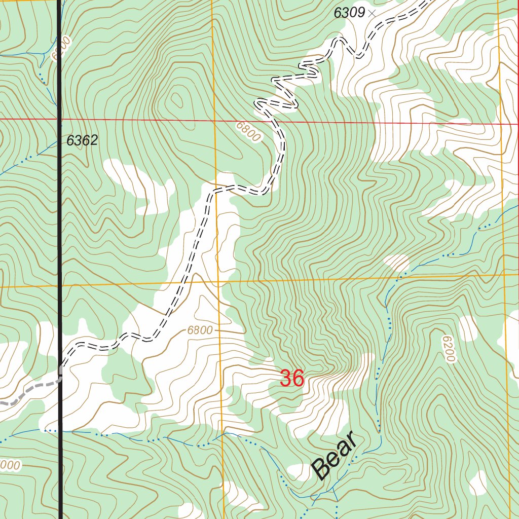Story, WY FSTopo Legacy Map by US Forest Service - Topo | Avenza Maps