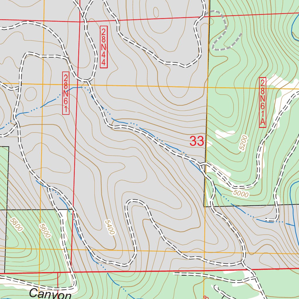 Stover Mountain, CA FSTopo Legacy Map by US Forest Service - Topo ...