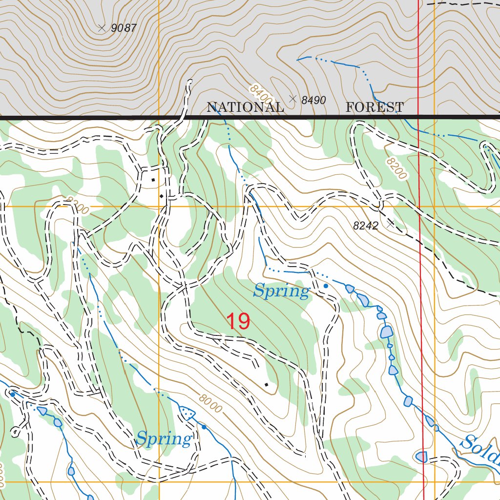 Strawberry Reservoir NE, UT FSTopo Legacy Map by US Forest Service ...