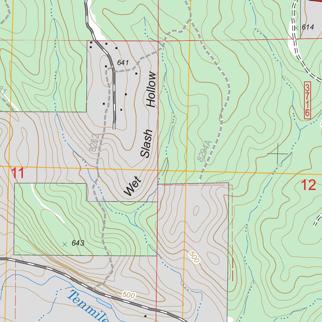 Stringtown, MO FSTopo Legacy Map by US Forest Service - Topo | Avenza Maps