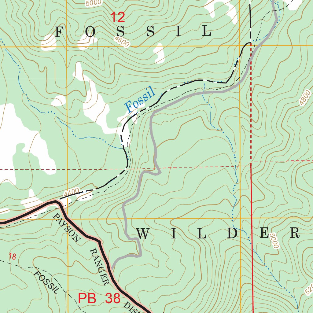 Strawberry, AZ FSTopo Legacy Map by US Forest Service - Topo | Avenza Maps