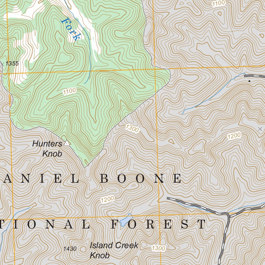 Sturgeon, KY FSTopo Legacy Map by US Forest Service - Topo | Avenza Maps