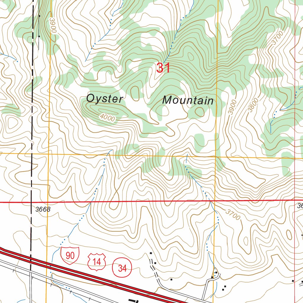 Sturgis, SD FSTopo Legacy Map by US Forest Service - Topo | Avenza Maps