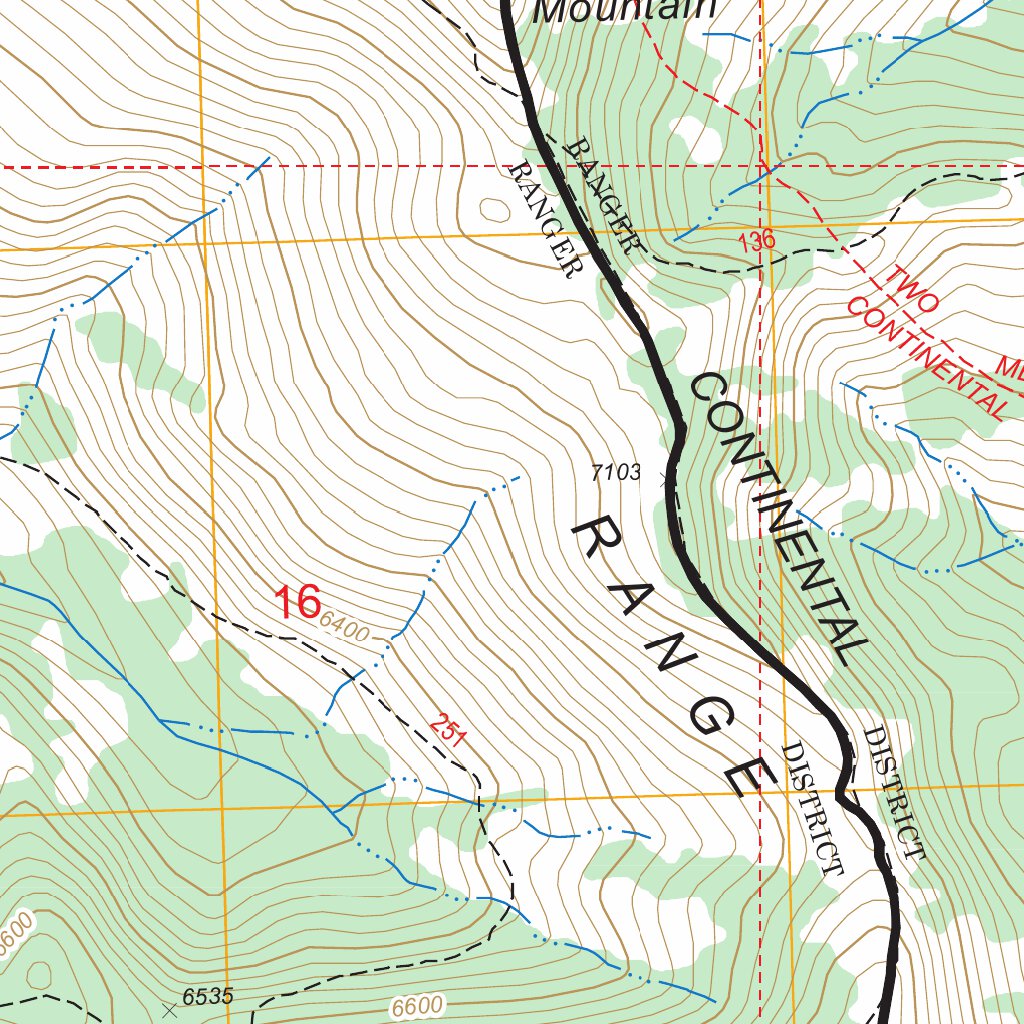 Summit, MT FSTopo Legacy Map by US Forest Service - Topo | Avenza Maps