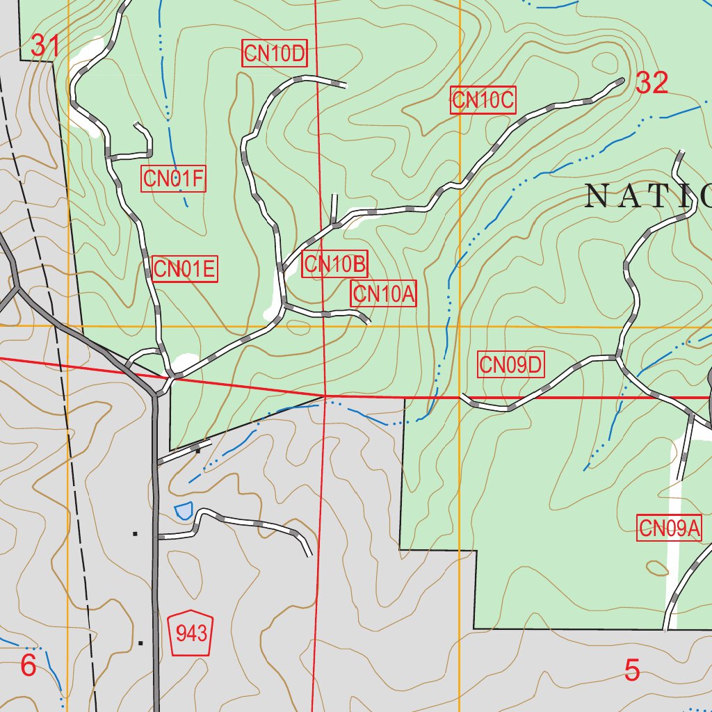 Summerfield, LA FSTopo Legacy Map by US Forest Service - Topo | Avenza Maps