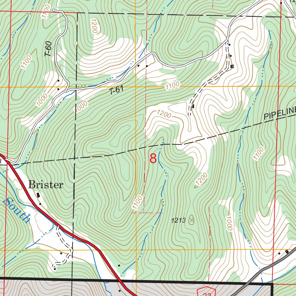 Summerfield, OH FSTopo Legacy Map by US Forest Service - Topo | Avenza Maps