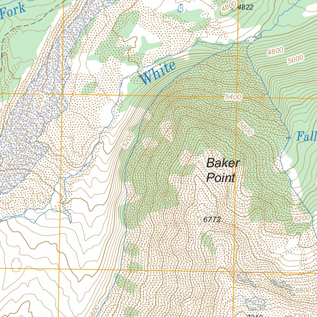 Sunrise, WA FSTopo Legacy Map by US Forest Service - Topo | Avenza Maps