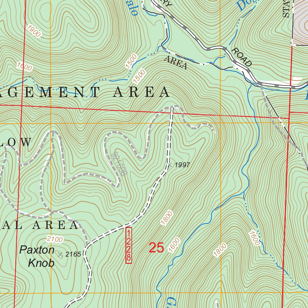 Swain, AR FSTopo Legacy Map by US Forest Service - Topo | Avenza Maps