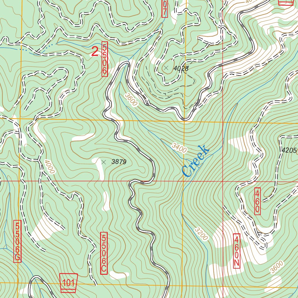 Syringa, ID FSTopo Legacy Map by US Forest Service - Topo | Avenza Maps
