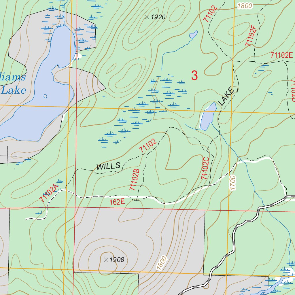 Tait Lake, MN FSTopo Legacy Map by US Forest Service - Topo | Avenza Maps
