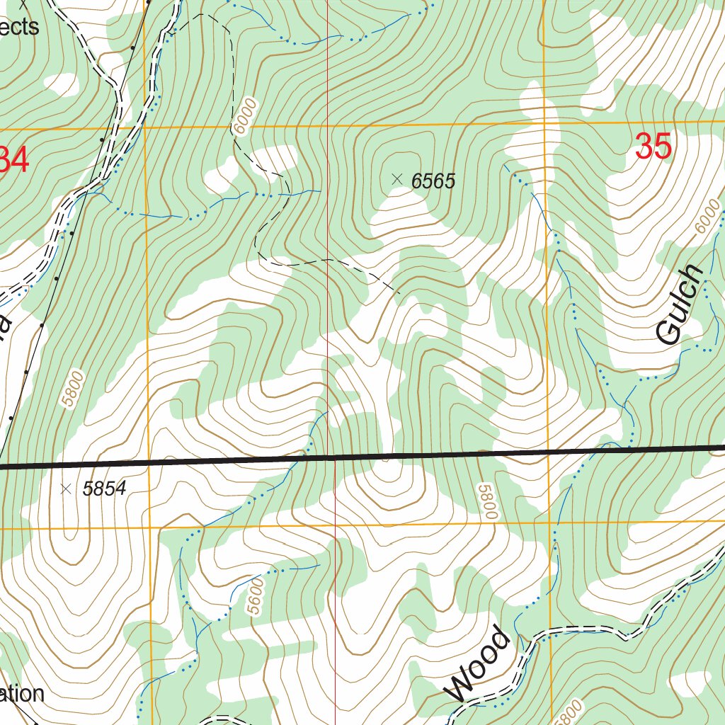 Tacoma Park, MT FSTopo Legacy Map by US Forest Service - Topo | Avenza Maps