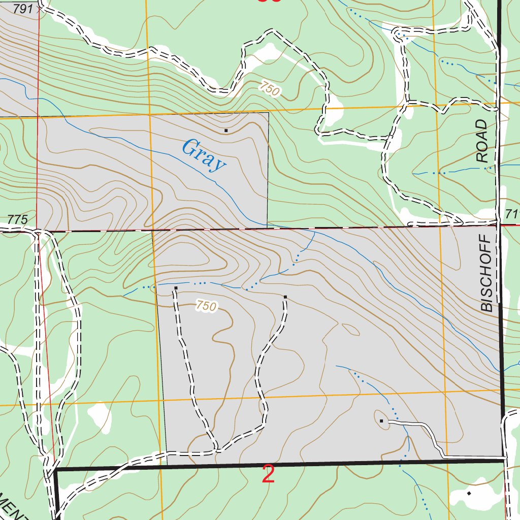 Tawas City, MI FSTopo Legacy Map by US Forest Service - Topo | Avenza Maps
