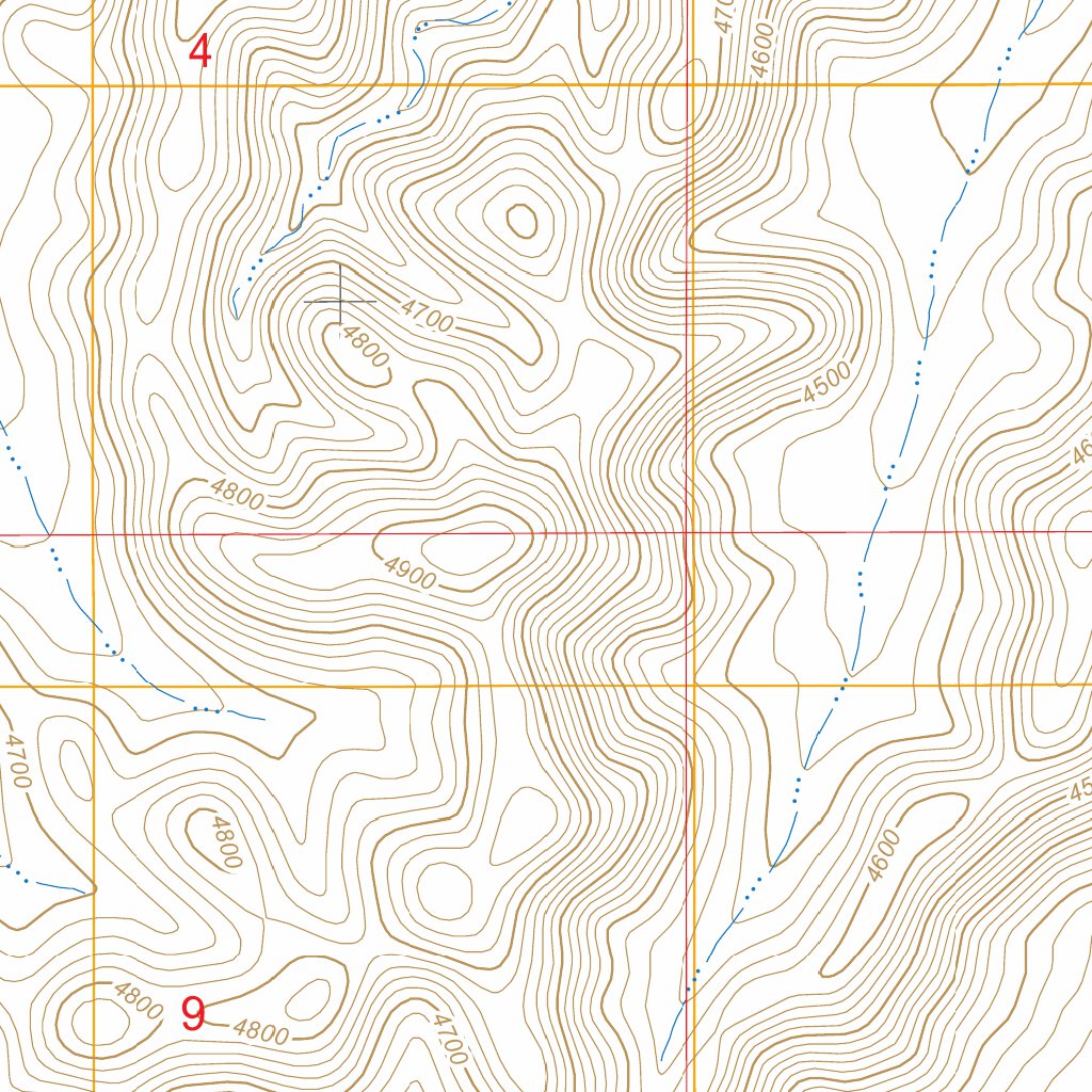 Tanner Ranch, NM FSTopo Legacy Map by US Forest Service - Topo | Avenza ...