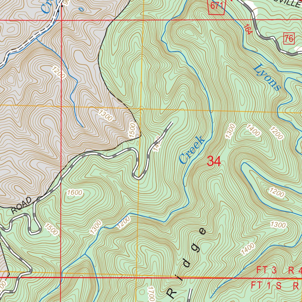 Tellico Plains, TN - NC FSTopo Legacy Map by US Forest Service - Topo ...