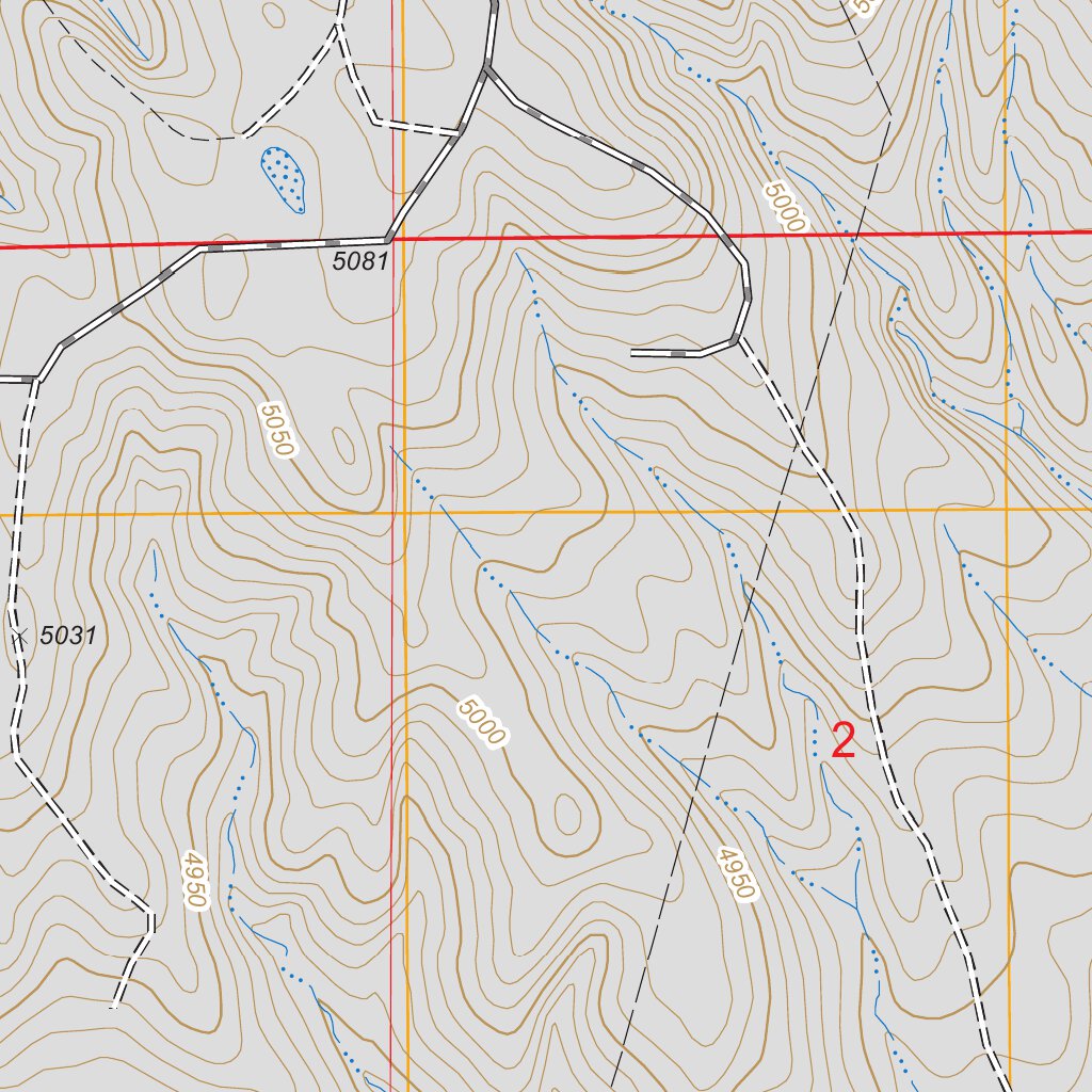 Teckla SW, WY FSTopo Legacy Map by US Forest Service - Topo | Avenza Maps