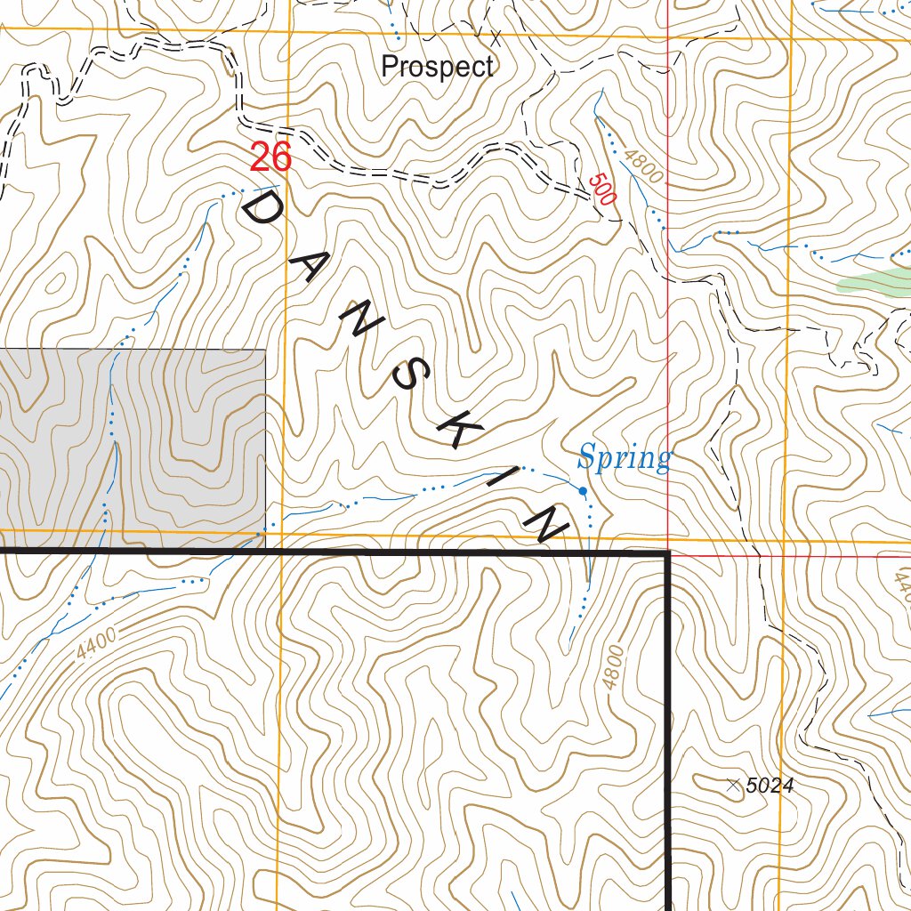 The Roost, ID FSTopo Legacy Map by US Forest Service - Topo | Avenza Maps
